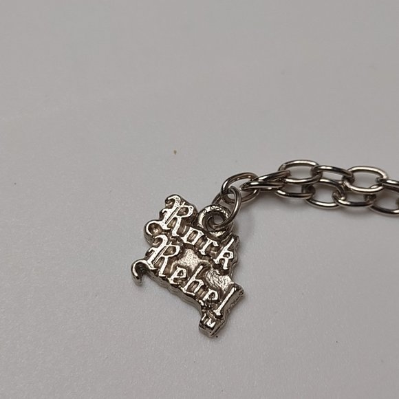 Jewelry | Very Awesome Rock Rebel Silver Tone Metal Chain Necklace 18 ...